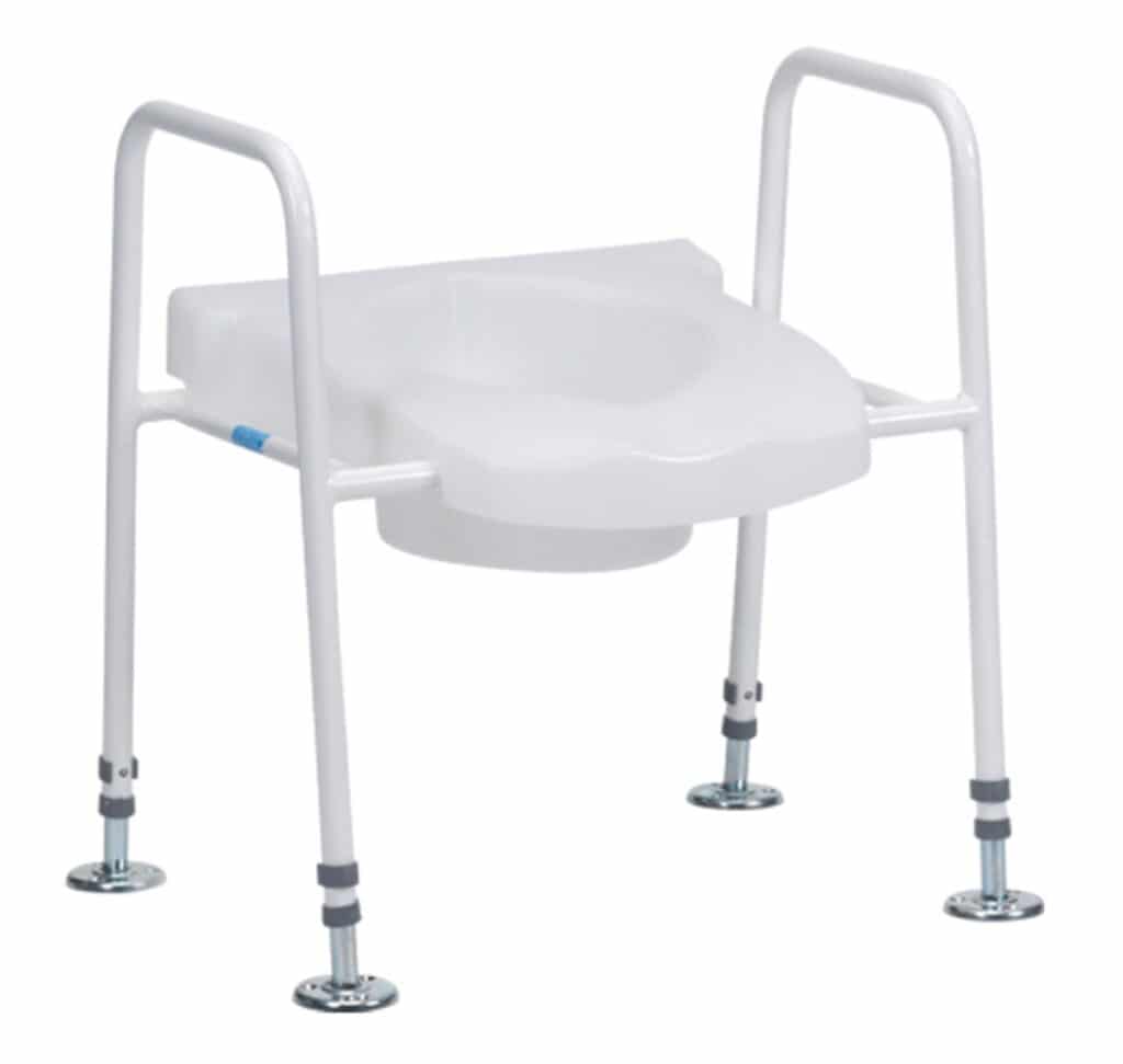 Bariatric Kibworth Toilet Frame With Floor Fixings – SHEEN MOBILITY