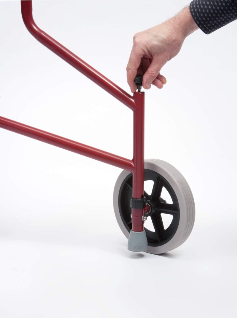 Steel Triwalker With Push Down Brakes – SHEEN MOBILITY